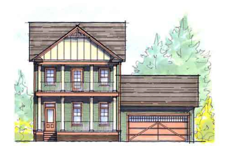 House Plans with Stacked Porches | Southern Living House Plans
